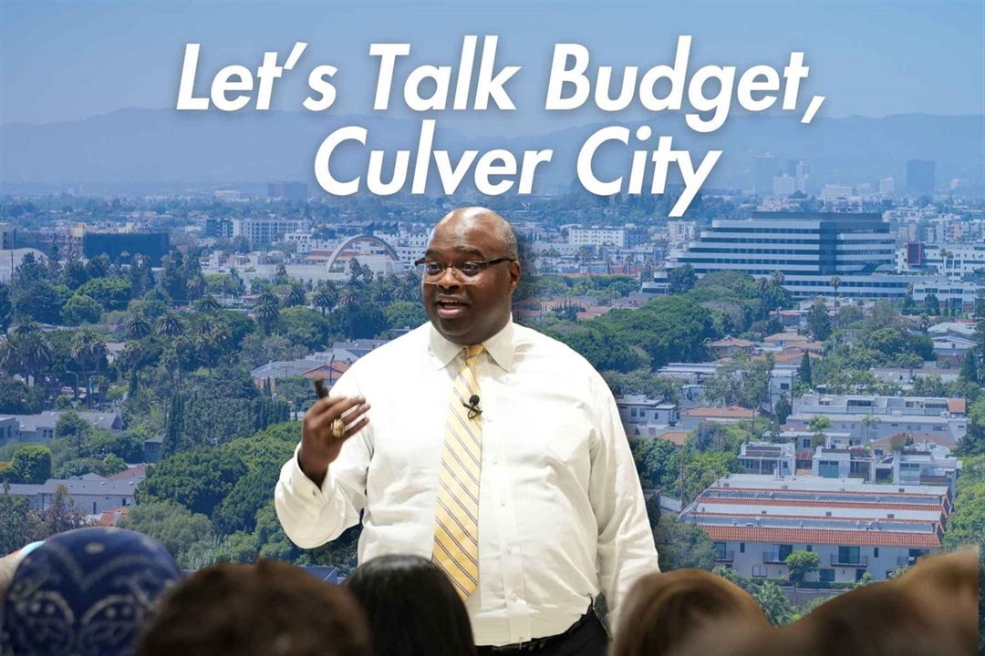 "Let’s Talk Budget, Culver City" Community Conversation w/ Odis Jones ...